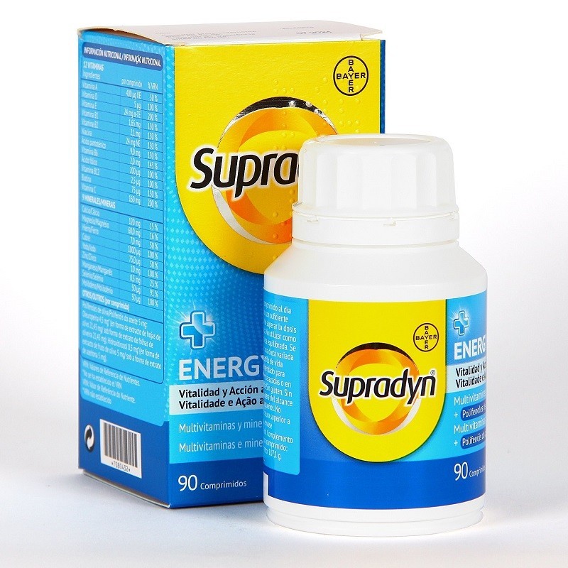 Comprar SUPRADYN ACTIVO 50+ ANTIOXIDANTES 90 COMPRIMIDOS